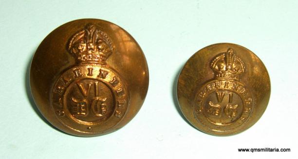 The Quartermaster's Store | Pair of 6th Dragoon Guards Officer 's gilt ...